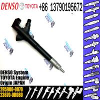 China GAMEN Factory Direct Sale Common Rail Fuel Injector 23670-0R080 295900-0070 for Toyota 2AD for sale