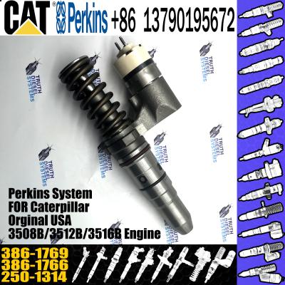 China Huida 3508B/3512B/3516B engine fuel injector 250-1314 386-1766 386-1769 with genuine packing for sale