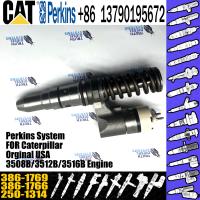 China Huida 3508B/3512B/3516B engine fuel injector 250-1314 386-1766 386-1769 with genuine packing for sale