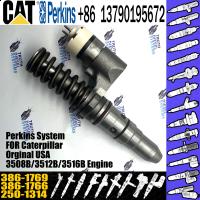 China Huida 3508B/3512B/3516B engine fuel injector 250-1314 386-1766 386-1769 with genuine packing for sale