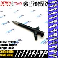 China 23670-26060 Common Rail Engine Fuel Diesel Piezo Injector 23670-0R090 295900-0050 For Toyota for sale