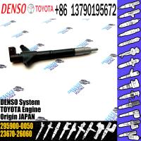 China 23670-26060 Common Rail Engine Fuel Diesel Piezo Injector 23670-0R090 295900-0050 For Toyota for sale