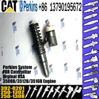 China Huida 3512B 3516B engine fuel injector 250-1302 250-1308 392-0201 with genuine packing for sale