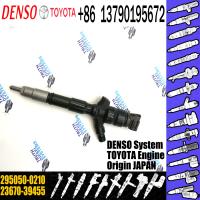 China Rail Injector 23670-09340 23670-0L100 23670-39455 295050-0470 295050-0530 295050-0210 295050-0190 for TOYOTA for sale