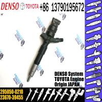 China Rail Injector 23670-09340 23670-0L100 23670-39455 295050-0470 295050-0530 295050-0210 295050-0190 for TOYOTA for sale