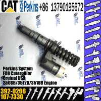 China 3512 3516 Engine Diesel Injector 123-4268 107-7330 Common Rail Injector 392-0206 for sale