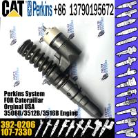 China 3512 3516 Engine Diesel Injector 123-4268 107-7330 Common Rail Injector 392-0206 for sale