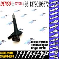 China Hot Sale Fuel Injector 295900-0480 23670-51060 295900-0220 295900-0300 23670-59045 for FOR TOYOTA for sale