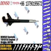 China New Piezo Fuel Injector 295900-0300 295900-0220 2367051060 23670-51060 for TOYOTA 23670-59045 for sale
