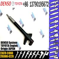 China New Piezo Fuel Injector 295900-0300 295900-0220 2367051060 23670-51060 for TOYOTA 23670-59045 for sale