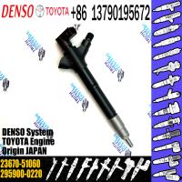 China New Piezo Fuel Injector 295900-0300 295900-0220 2367051060 23670-51060 for TOYOTA 23670-59045 for sale