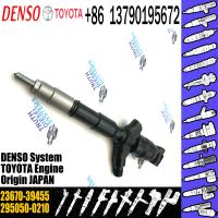 China Common rail fuel injector , 295050-0210 for TOYOTA 1KD-FTV 23670-09340 23670-30410 23670-39455 for sale