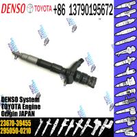 China Common rail fuel injector , 295050-0210 for TOYOTA 1KD-FTV 23670-09340 23670-30410 23670-39455 for sale