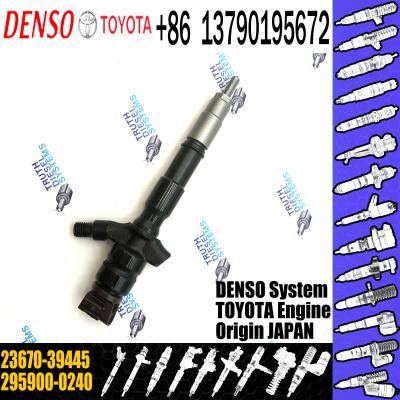 China Common Rail Fuel Injector 295900-0190 295900-0240 23670-30170 23670-39445 for Toyota 1KD-FTV for sale