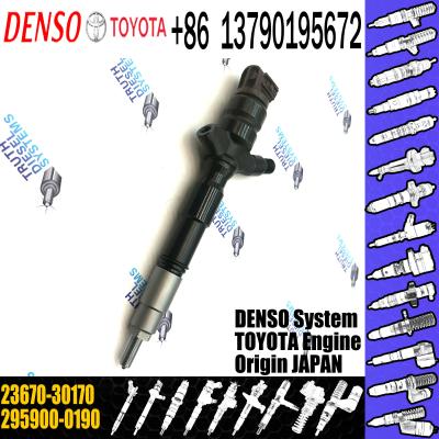 China Rail Fuel Injector 295900-0190 295900-0240 23670-30170 23670-39445 for Toyota 1KD-FTV for sale