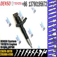 China Rail Fuel Injector 295900-0190 295900-0240 23670-30170 23670-39445 for Toyota 1KD-FTV for sale