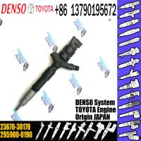 China Rail Fuel Injector 295900-0190 295900-0240 23670-30170 23670-39445 for Toyota 1KD-FTV for sale