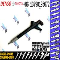 China Rail Fuel Injector 295900-0160 23670-29135 23670-0R080 23670-26050 For Toyota for sale