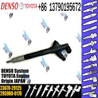 China original injector 295900-0170 23670-29125 Diesel Common Rail Fuel Injector 295900-0180 23670-29115 for TOYOTA for sale