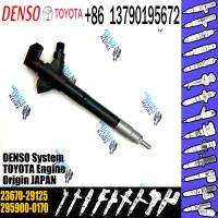 China original injector 295900-0170 23670-29125 Diesel Common Rail Fuel Injector 295900-0180 23670-29115 for TOYOTA for sale