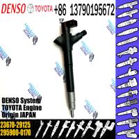 China original injector 295900-0170 23670-29125 Diesel Common Rail Fuel Injector 295900-0180 23670-29115 for TOYOTA for sale