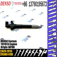 China Hot Sale Diesel Injector 295900-0060 295900-0180 For Toyota Fuel Injector 23670-26070 23670-29115 for sale