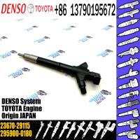 China Hot Sale Diesel Injector 295900-0060 295900-0180 For Toyota Fuel Injector 23670-26070 23670-29115 for sale