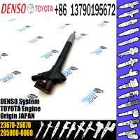 China Diesel Fuel Injector 295900-0050 23670-26060 295900-0060 23670-26070 For TOYOTA for sale