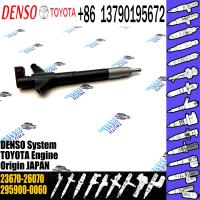 China Diesel Fuel Injector 295900-0050 23670-26060 295900-0060 23670-26070 For TOYOTA for sale