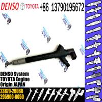 China High quality 295900-0050 Common Rail Injector 23670-26060 295900-0050 Injector 23670-26060 with best price for sale