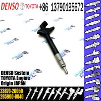 China Rail Fuel Injector 295900-0040 23670-26050 For Toyota RAV4 2AD-FHV 295900-0040 23670-26050 for sale