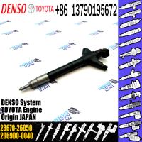China Rail Fuel Injector 295900-0040 23670-26050 For Toyota RAV4 2AD-FHV 295900-0040 23670-26050 for sale