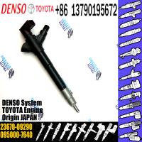 China Rail Fuel Injector 095000-7640 23670-09290 For Toyota engine 095000-7640 23670-09290 295900-0160 for sale