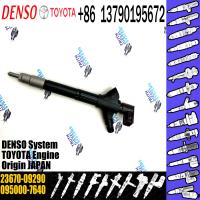 China Rail Fuel Injector 095000-7640 23670-09290 For Toyota engine 095000-7640 23670-09290 295900-0160 for sale