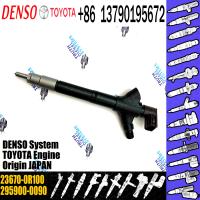 China Common Rail Injector Assembly 295900-0090 23670-0R100 for Toyota VERSO AVENSIS COROLLA for sale