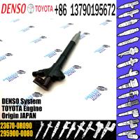 China Diesel fuel Injector 23670-0R100 295900-0090 295900-0080 23670-0R090 for Toyota VERSO AVENSIS COROLLA for sale