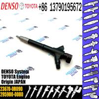 China Diesel fuel Injector 23670-0R100 295900-0090 295900-0080 23670-0R090 for Toyota VERSO AVENSIS COROLLA for sale