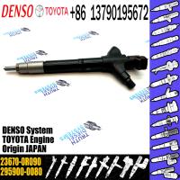 China Diesel fuel Injector 23670-0R100 295900-0090 295900-0080 23670-0R090 for Toyota VERSO AVENSIS COROLLA for sale