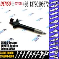 China Diesel fuel Injector 23670-0R100 295900-0090 295900-0080 23670-0R090 for Toyota VERSO AVENSIS COROLLA for sale