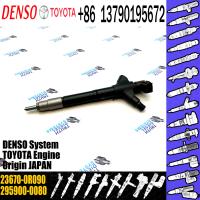 China Diesel fuel Injector 23670-0R100 295900-0090 295900-0080 23670-0R090 for Toyota VERSO AVENSIS COROLLA for sale