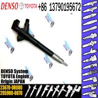 China FAST SHIPPING Diesel Fuel Injector 23670-0R080 fit for toyota Corolla Verso 295900-0070 for sale