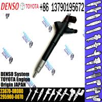 China FAST SHIPPING Diesel Fuel Injector 23670-0R080 fit for toyota Corolla Verso 295900-0070 for sale