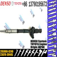 China Remanufacturing Denson Fuel Injector 23670-30170 2367030170 23670-39445 295900-0240 for TOYOTA for sale