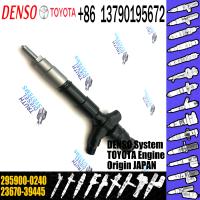 China Remanufacturing Denson Fuel Injector 23670-30170 2367030170 23670-39445 295900-0240 for TOYOTA for sale