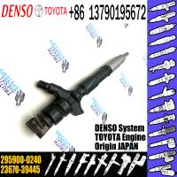 China Remanufacturing Denson Fuel Injector 23670-30170 2367030170 23670-39445 295900-0240 for TOYOTA for sale