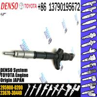 China Common Rail Fuel Injector 23670-30440 23670-39435 295900-0250 295900-0200 For Toyota for sale