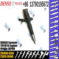 China Common Rail Fuel Injector 23670-30440 23670-39435 295900-0250 295900-0200 For Toyota for sale