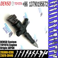 China Common Rail Fuel Injector 23670-30440 23670-39435 295900-0250 295900-0200 For Toyota for sale