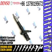 China Common Rail Fuel Injector 23670-30440 23670-39435 295900-0250 295900-0200 For Toyota for sale