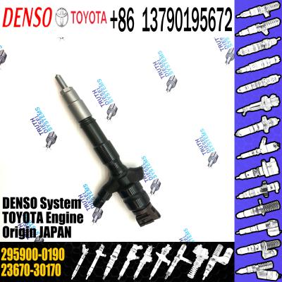China common rail injector 295900-0190 295900-0240 fuel injector 23670-30170 23670-39445 for Toyota for sale